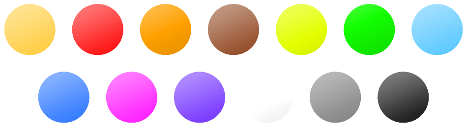 Two-Color 11 – sort computer folders by main and additional color.